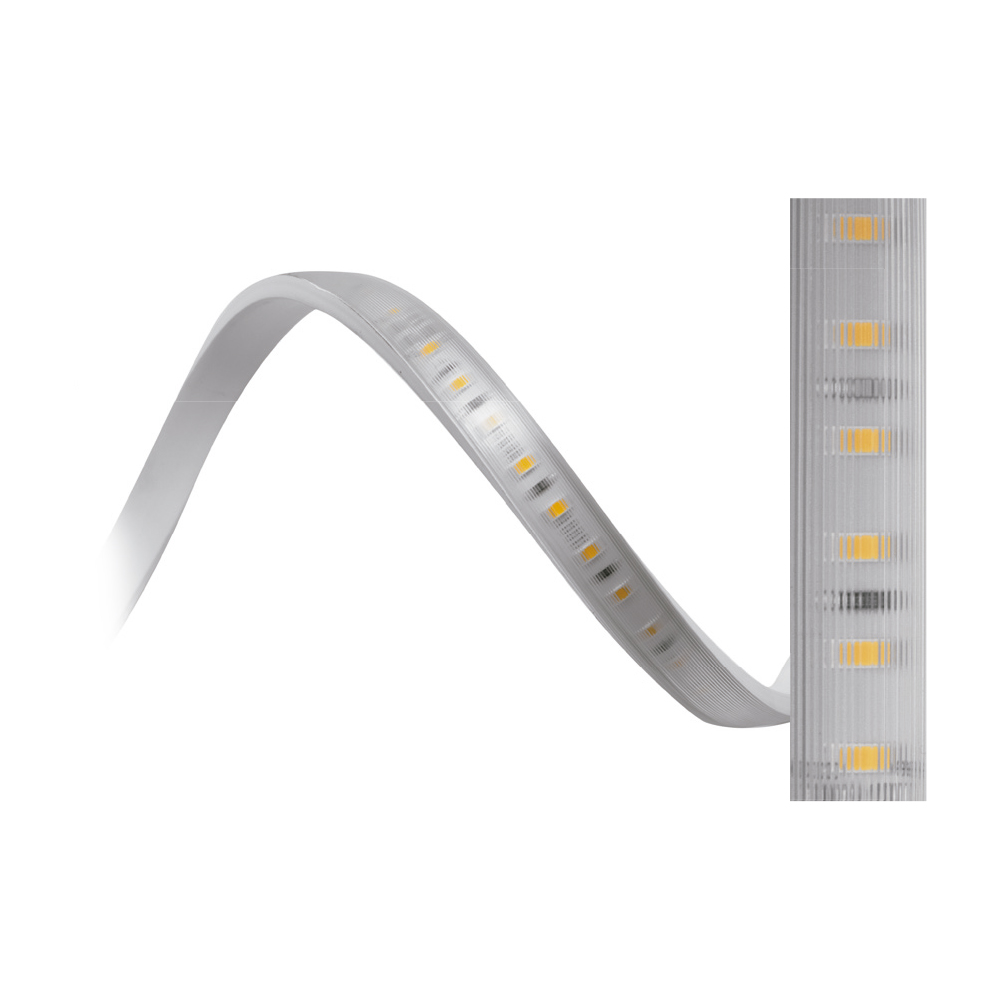 TIRA LED 220V 2835 120L 10W-m IP65 CORTABLE CADA 10cm. FUNCIONA CON ...